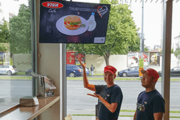 OMV VIVA SHOPS | Digital Signage von EuroPos